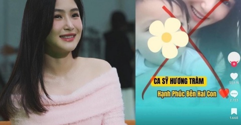Hương Tràm phản hồi thông tin bí mật sinh con, bố ruột 2 em bé sinh đôi ...