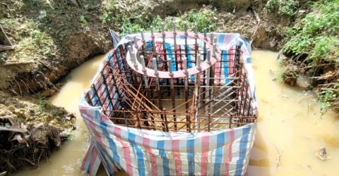 Núp bóng tài trợ cột điện chiếu sáng đa năng để lắp đặt chui trạm ph